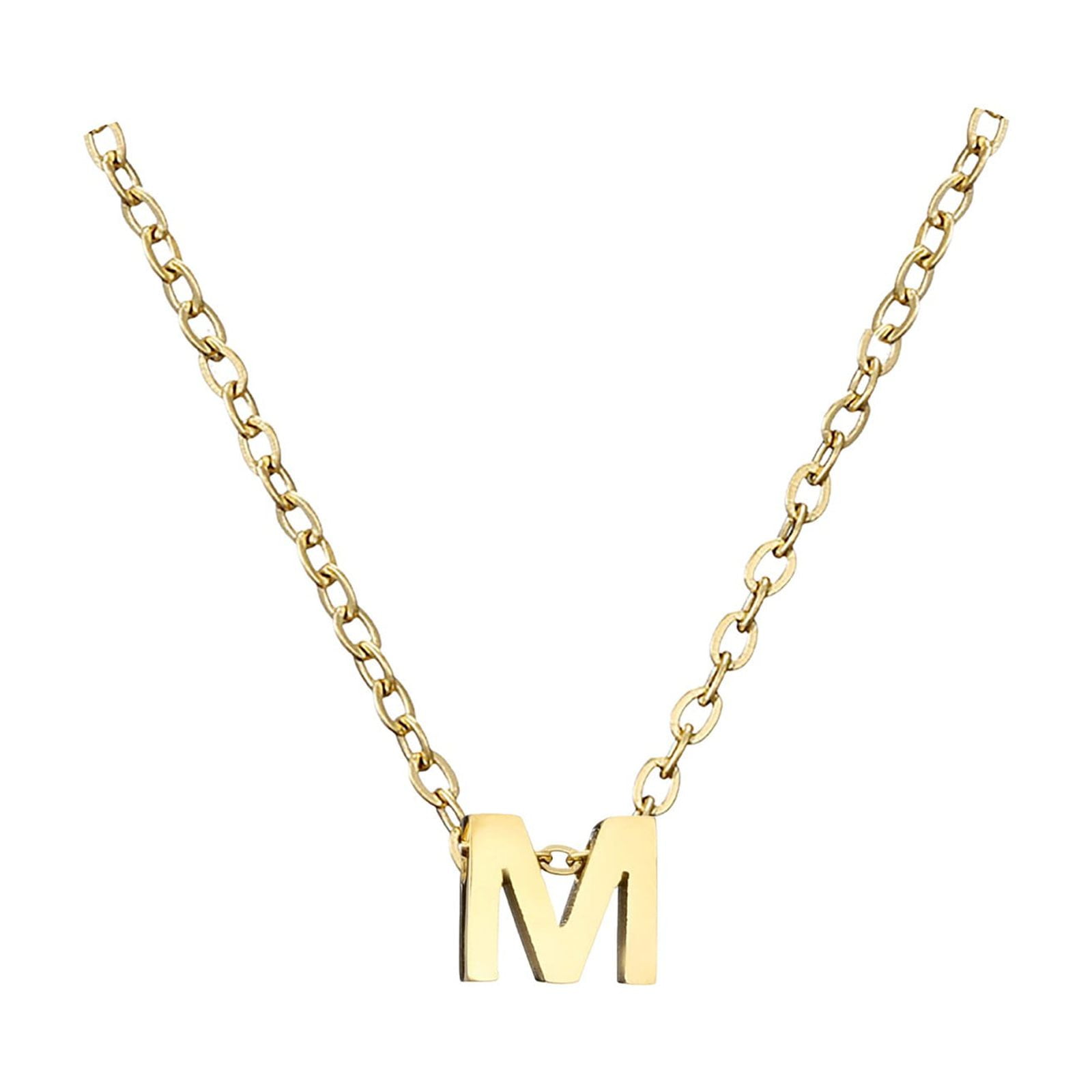 Click here for Sifdseng Gold Initial Necklaces For Women Gold Nec... prices
