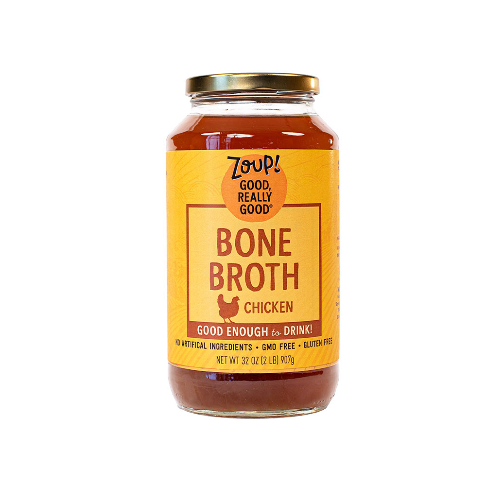 Zoup Good Really Good Chicken Bone Broth 32 Oz Walmart