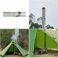 FireHiking Stove Pipe Folding Portable Camping Tent Stove Chimney Flue ...