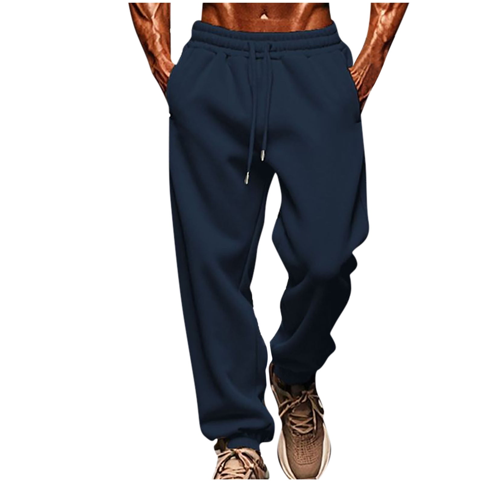 Click here for Unbranded Mens Sweatpants With Pockets Mens Fleece... prices
