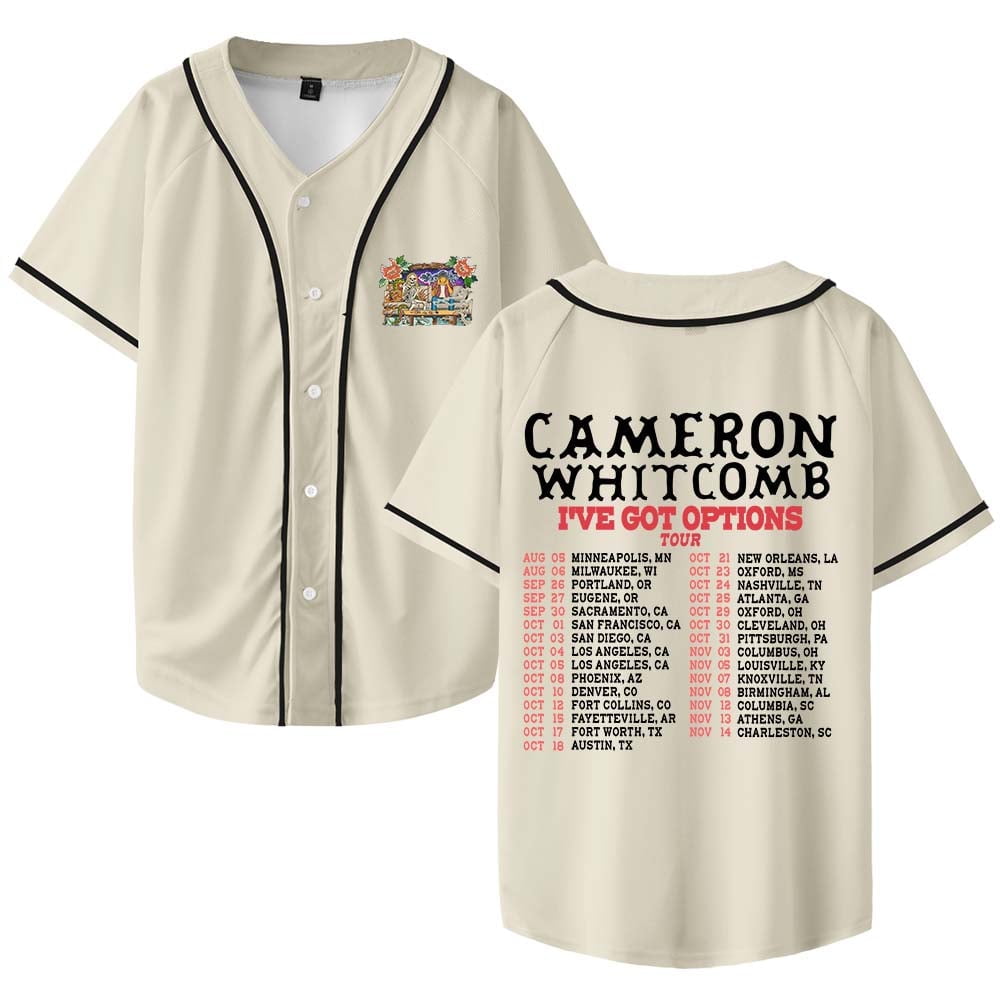 Click here for Yunqi Cameron Whitcomb Ive Got Options Tour Merch... prices