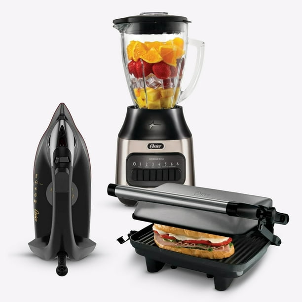Combo de electrodomesticos Oster Licuadora + Plancha + Sandwichera Oster | Bodega Aurrera en línea