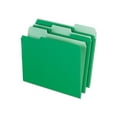Pendaflex Interior File Folders 1/3 Cut Top Tab Letter Bright Green 100 ...