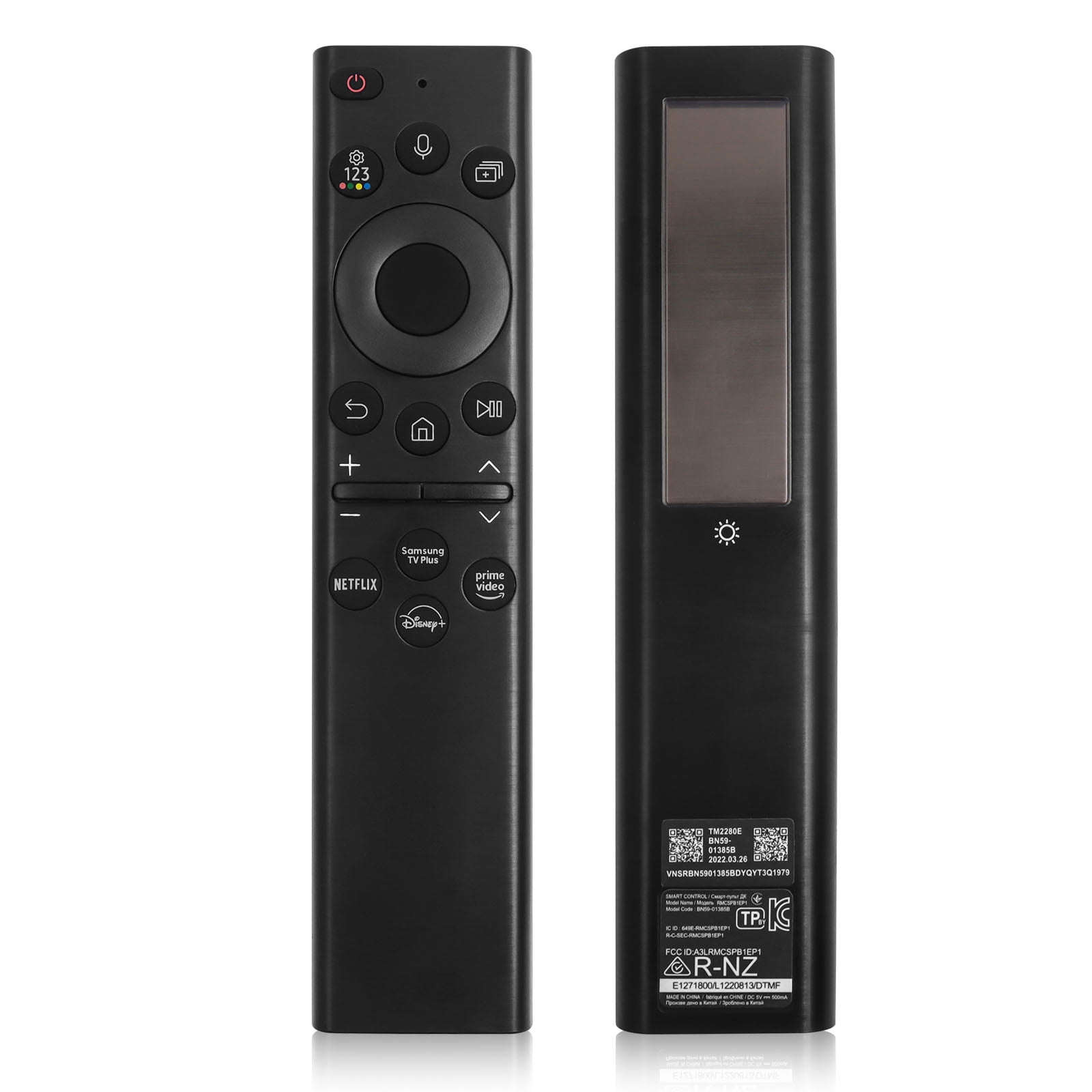 Universal Voice Solar USB Charge Remote Control Replacement for Samsung ...