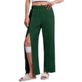 Bbyeadc Post Surgery Pants for Women Tear Away Side Split Easy Full ...
