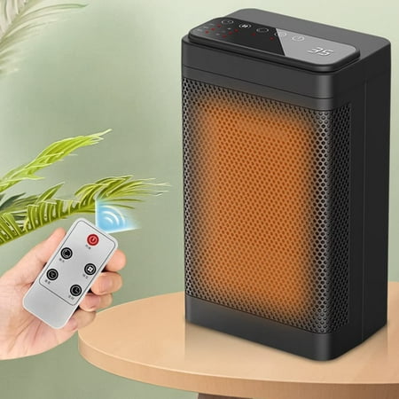 Indoor Use Space Heater, 1500w Portable 3s Heating Electric Heater with ...