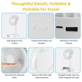 2026 New Air Conditioner Portable travel vibrating fan 3-in-1 ...