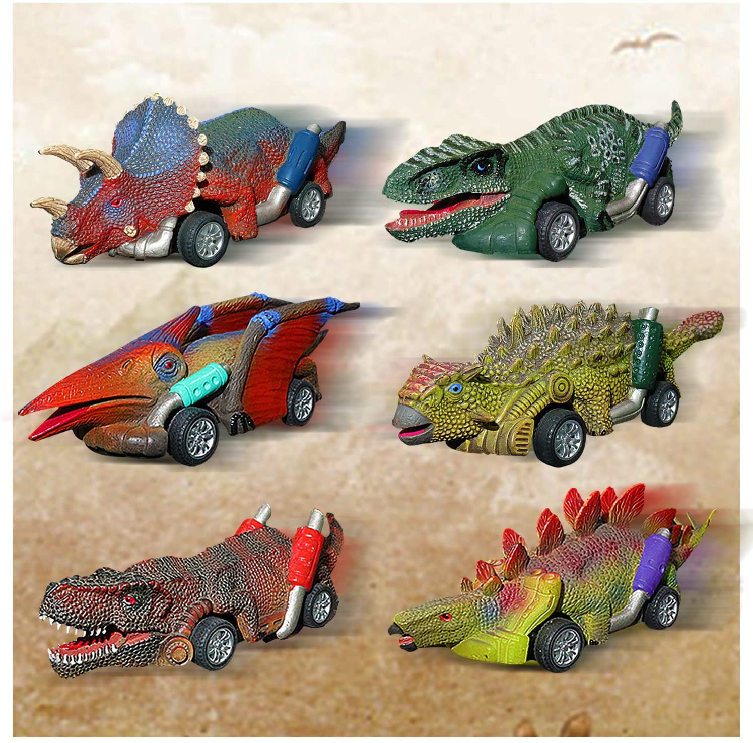 Dinosaur Toy Pull Back Cars - Dinosaur Toys Cars Vehicles New Model Dino cars toys, Dinosaur ...