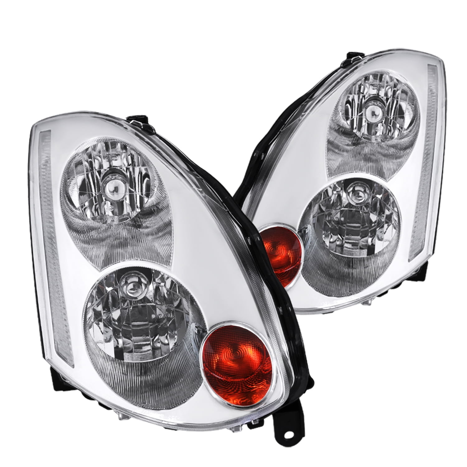 Spec-D Tuning Headlights Tinted Headlamps for 2003-2005 Infiniti G35 ...