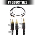 3.5mm Plug Connectors Cable 1.5m Heavy Duty Adapter Line Wire For ...