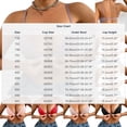 AHTJRT Plus Size Nursing Bra for Women Ribbed Knit Demi Coverage ...