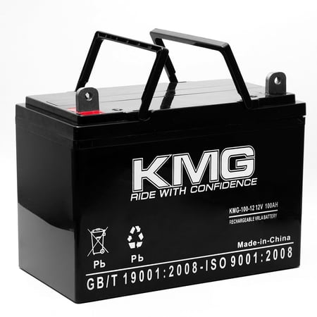 KMG 12V 100Ah Replacement Battery Compatible with GS Portalac PX12800 ...