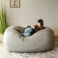 Big Joe XL 6' Fuf Bean Bag Chair, Multiple Colors/Fabrics - Walmart.com