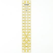 Omnigrid Neon Omnigrip 6" x 12" Quilting Ruler, Non-Slip Acrylic, for ...