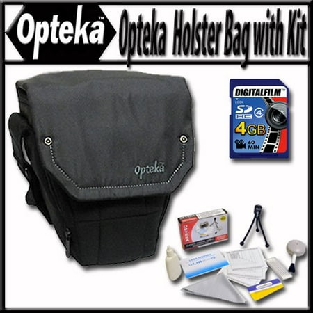 Opteka Ultra soft light weight padded SLR, DSLR Camera holster bag for ...
