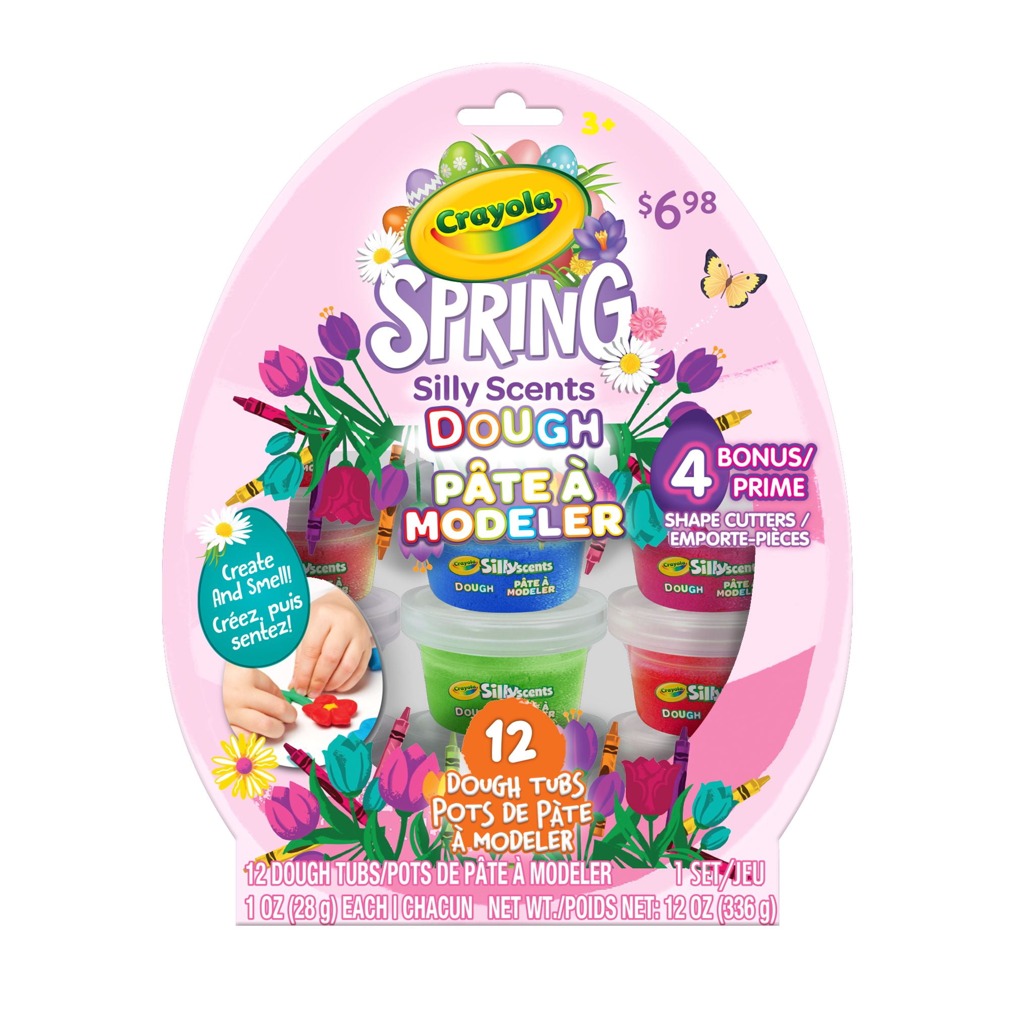 Click here for Crayola Silly Scents 12pk 1oz Dough With 4 Shaped... prices