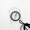 Acrylic Scale Compassed Map Lanyard Mini Transparent North Pointer ...