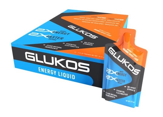 Glukos Liquid Gel 2oz 12ct Tray Orange - Walmart.com
