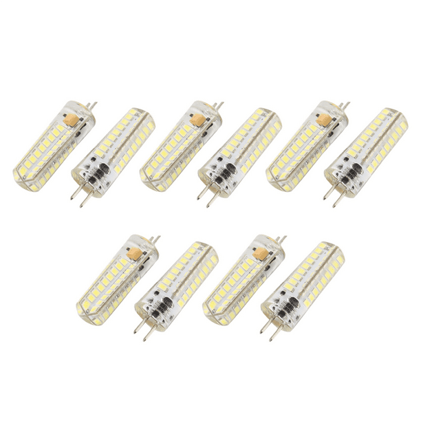 10X 6.5W GY6.35 LED Bulbs 72 2835 SMD LED 320Lm 50W Halogen Lamps ...