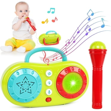 eKids Disney Little Mermaid Princess Mic with Built-in Music, Sing ...