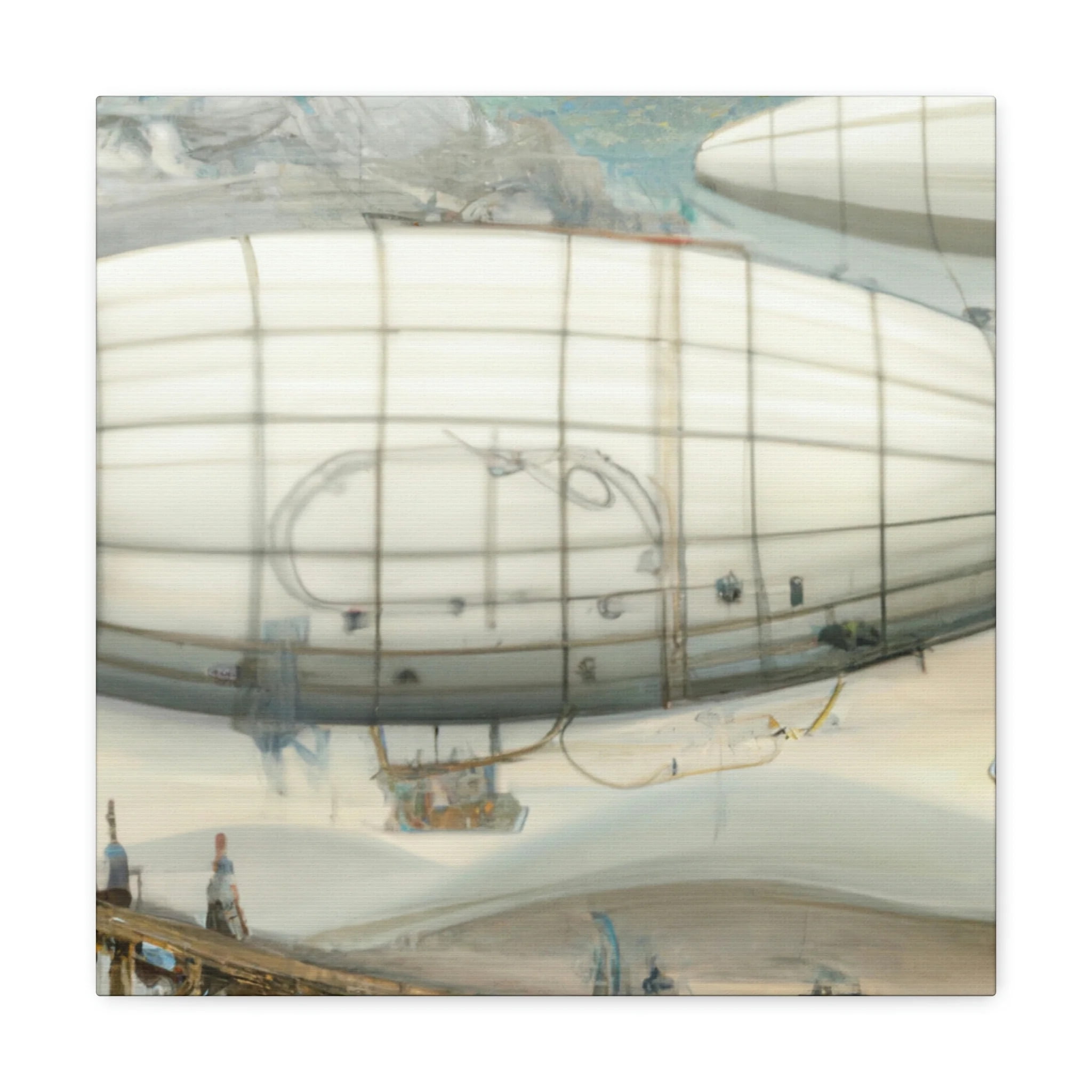 Blimp Soaring High - Canvas - Walmart.com