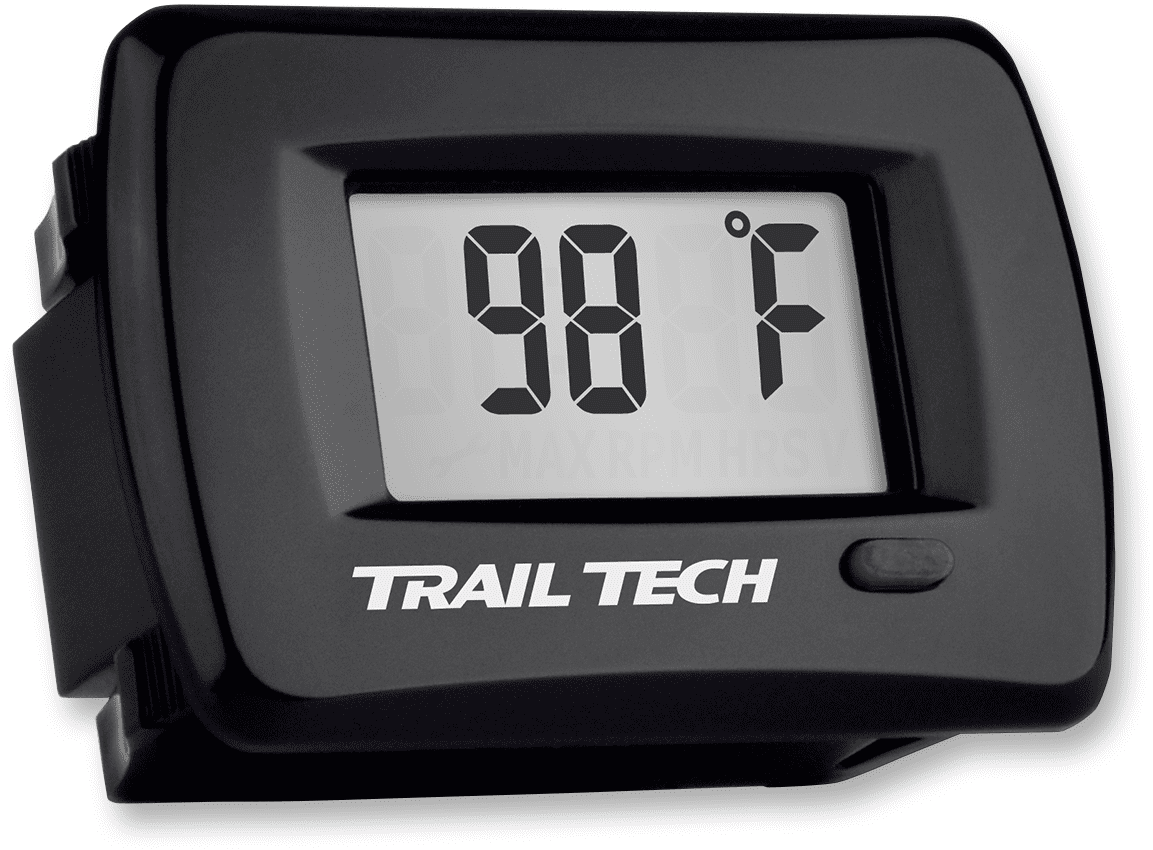 Trail Tech Temperature Meter Black 19mm 732-EH1 - Walmart.com