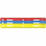 Westcott 12" Translucent Plastic Ruler, Color Choice Will Vary, 1-Count ...
