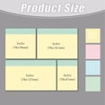 Colorful Self Adhesive Removable Sticky Notes Memo Pad For Home Office ...