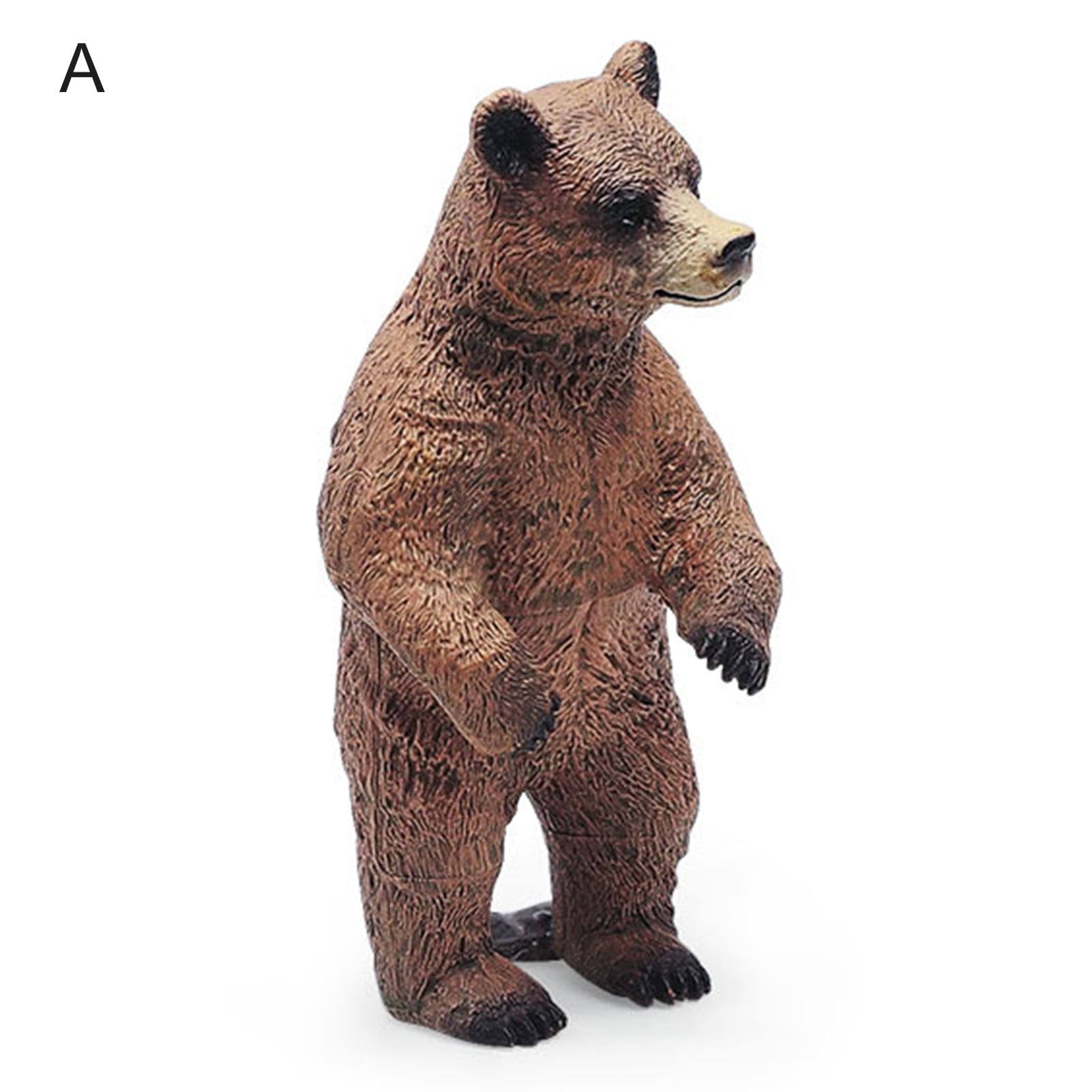 Kripyery Bear Model Static Multi-use PVC Simulation Bear Model Figure ...