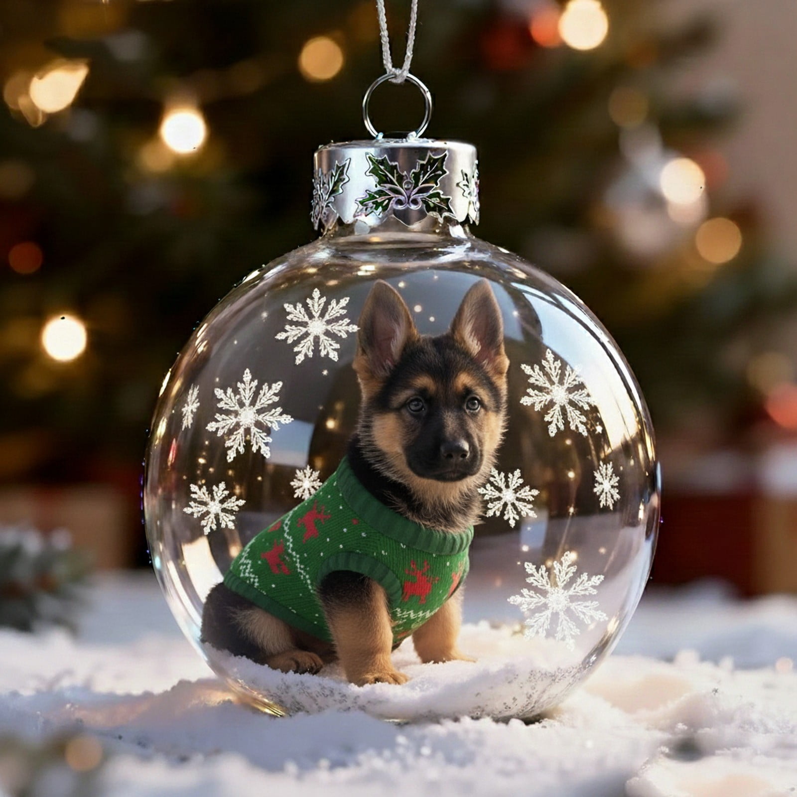 Click here for Wooowa Christmas Puppy Snow Globes  Festive Decora... prices