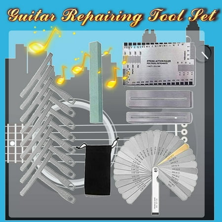 Professional Guitar Repair Tool Luthier Adjustment Making Tool Set(32 ...