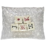 Cyber-Deals Set of 5 Premium Spanish Poker Dice (Ivory) Cubilete Dados ...