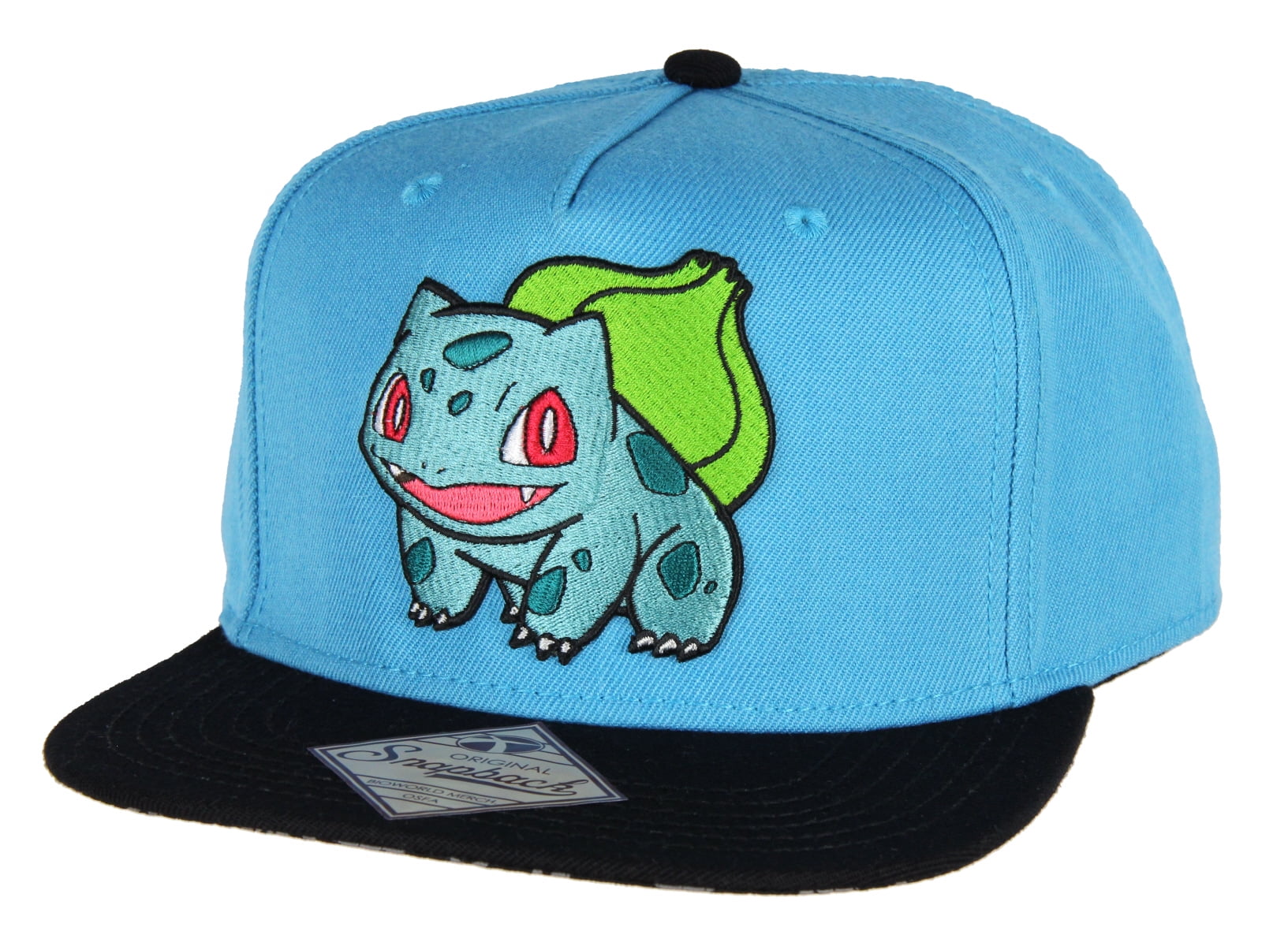 Officially Licensed Pokemon Hat Bulbasaur Embroidered Adjustable ...
