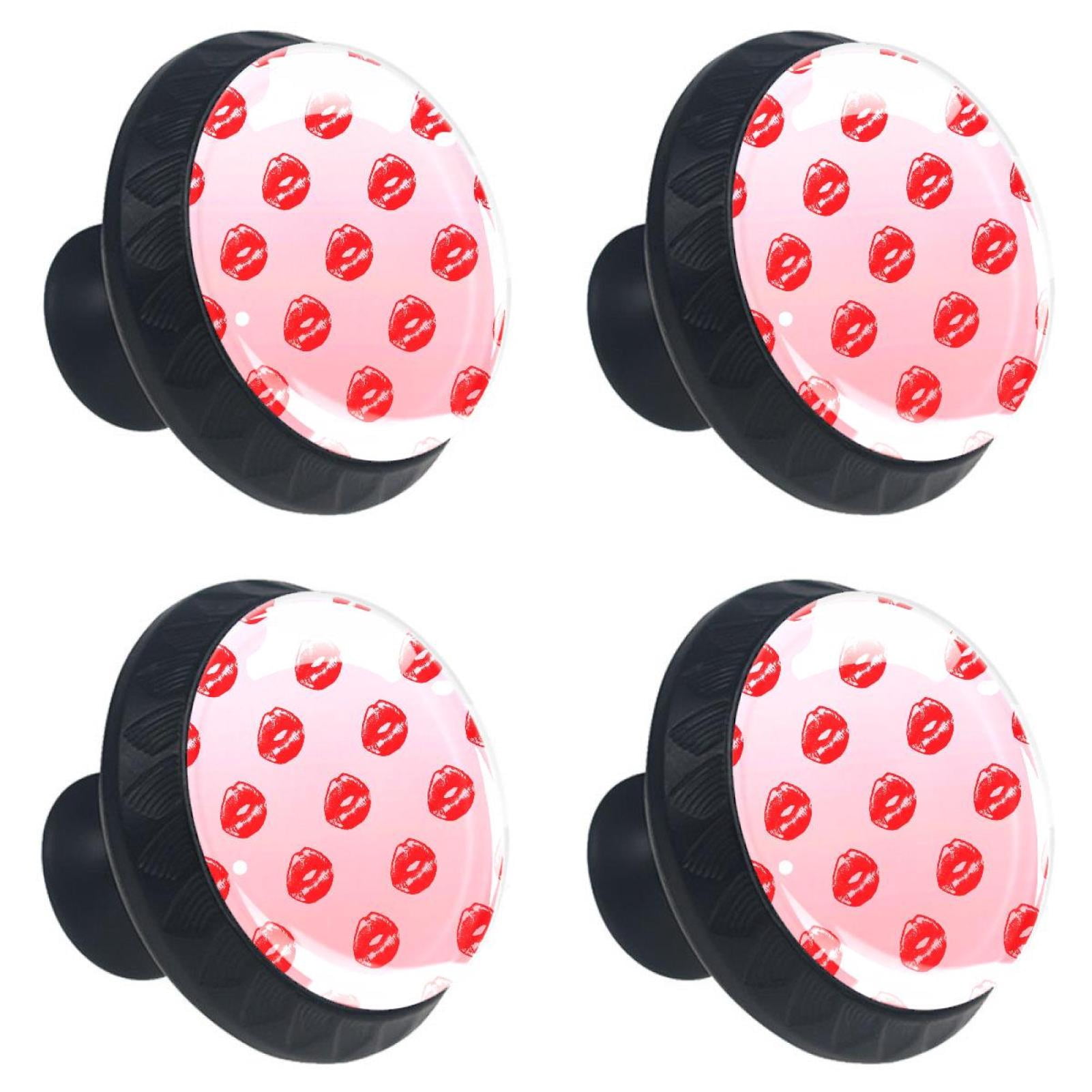 4 Pcs Love Lips Knobs for Kitchen Cabinet Cupboard Dresser Bookcase ...