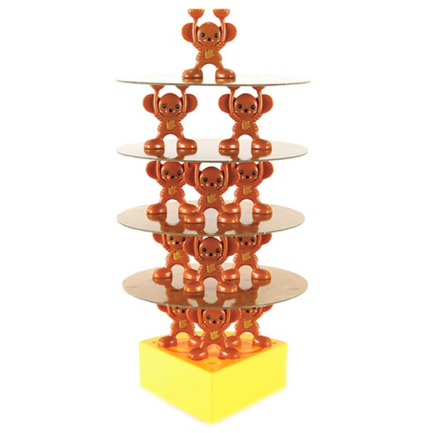 Wweixi Wooden Stacking Games Mouse Cheese Stacking Toys Balancing ...