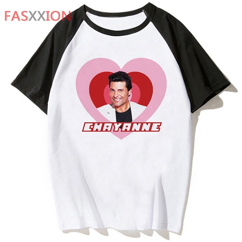 Chayanne Camiseta Mujer comic top Japonés 2000s harajuku Ropa | Walmart ...