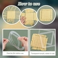 4Pcs 2 Styles Translucence Acrylic Knitting Macrame Tassel Tool Mixed ...