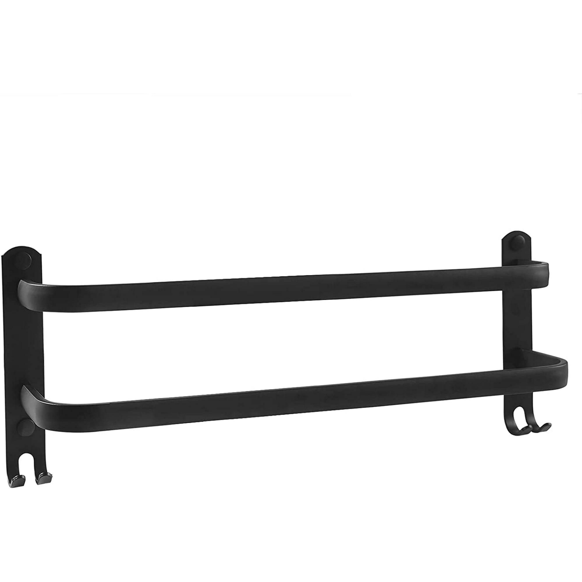 Click here for Lvcheng 16 Inch Bathroom Double Towel Bar With Hoo... prices