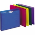 Pendaflex Translucent Poly File Jackets, Letter Size, Assorted Colors ...