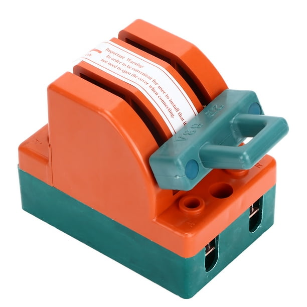 Disconnect Switch, Knife Switch 63A AC 220V 2 Pole For Fail Safe ...