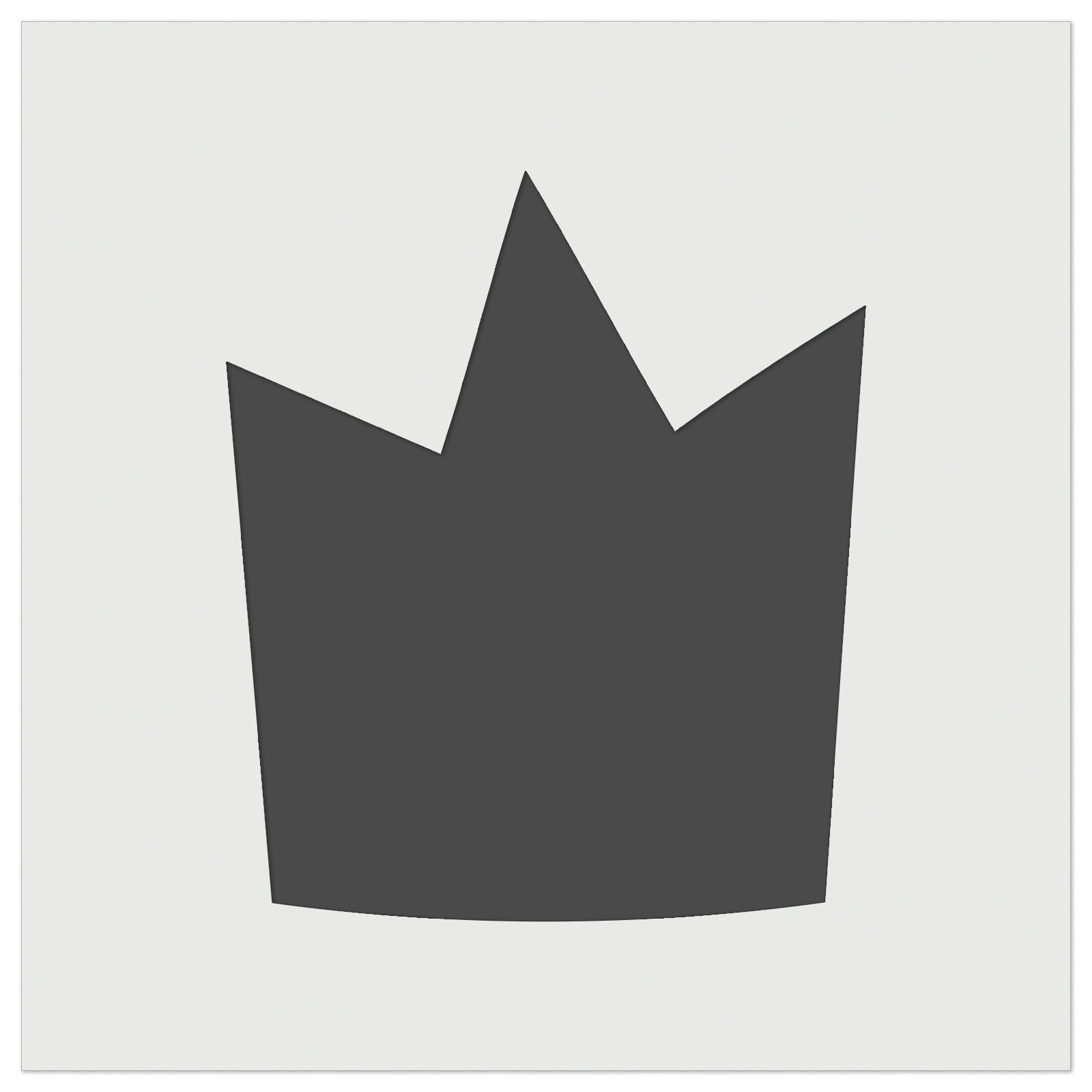 Silly Crown DIY Cookie Wall Craft Stencil - 3.5 Inch - Walmart.com