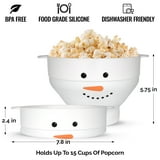 Zulay Kitchen Microwave Popcorn Maker, Silicone Popper, Collapsible ...