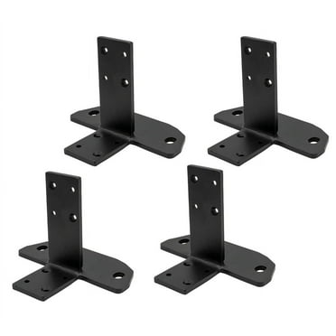 1 Tier Shipping Container Shelving Bracket with Hooks - 16"x18", 550 ...