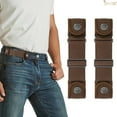 JASGOOD Elastic Belts for Men Women No Buckle Side Belt Stretch ...