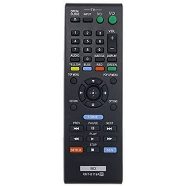 Xtrasaver Replacement Remote, RMT-VB100U for Sony Blu-Ray DVD Players, Smart TVs - Walmart.com