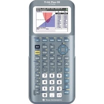 TI-84 Plus CE High-Resolution Full-Color Backlit Display Graphing ...