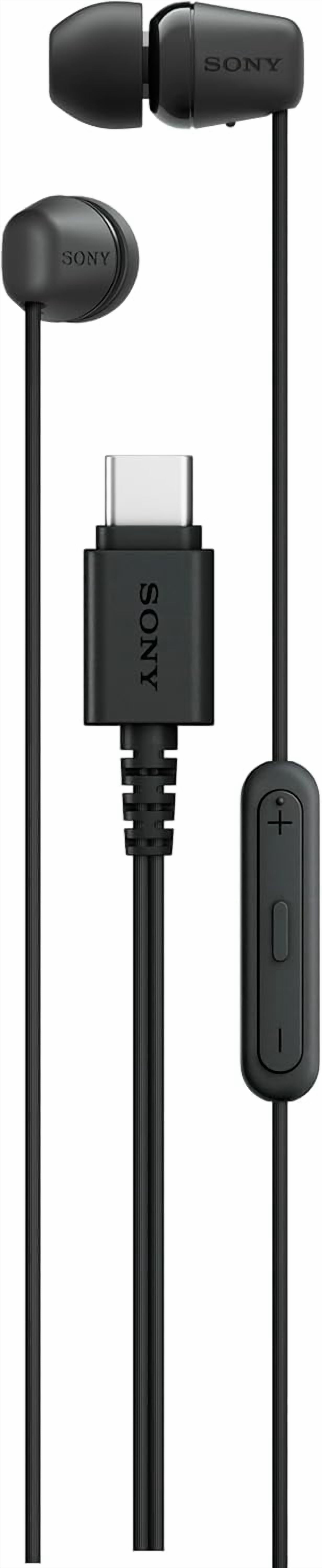 Sony IER-EX15C | USB-C® Wired In-ear Headphones - Black - Walmart.ca