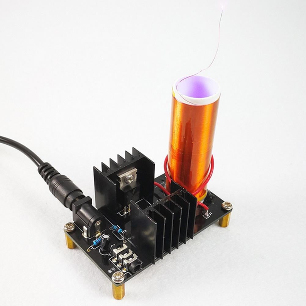 Ccdes Music Tesla Coil Speaker,Mini Tesla Coil Kit Plasma Speaker Tesla ...