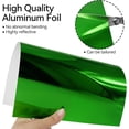 30 Sheets Metallic Green Cardstock Paper - A4 Size (250gsm), Mirror ...