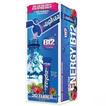 Zipfizz Healthy Energy Drink Mix, B12 & Multi Vitamins, Fruit Punch, 20 ...